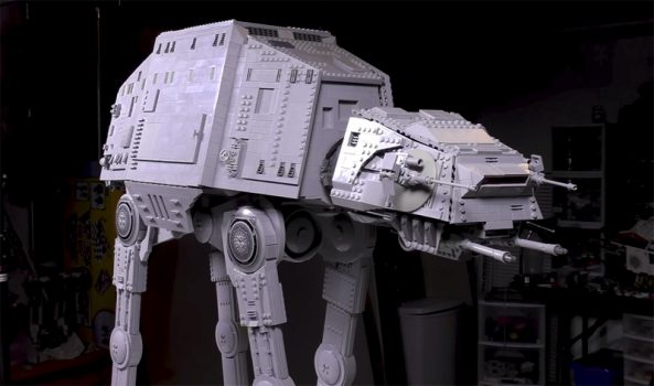 Amazing! Custom LEGO AT-AT Took Comes in Astonishing 6,000+ Pieces and ...