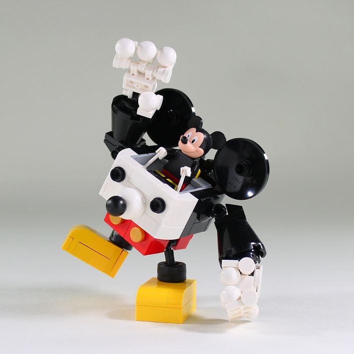 This Mecha Mickey Robo From Moko is One Cute MOC!