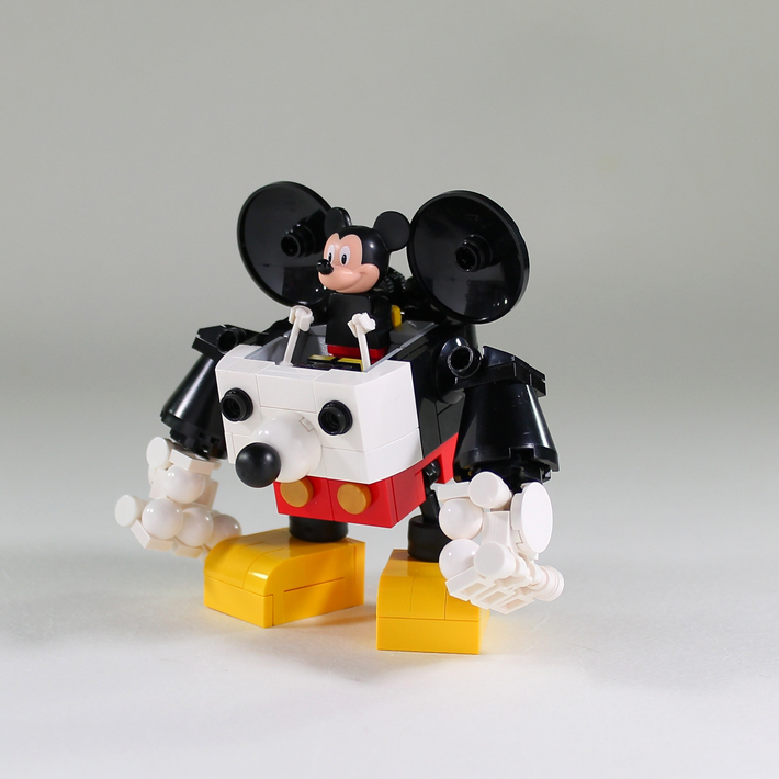 This Mecha Mickey Robo From Moko is One Cute MOC!