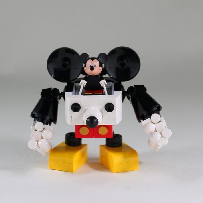 This Mecha Mickey Robo From Moko is One Cute MOC!