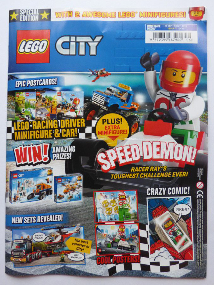 LEGO City Magazine Issue 7 Now Comes With Two LEGO City Freebies