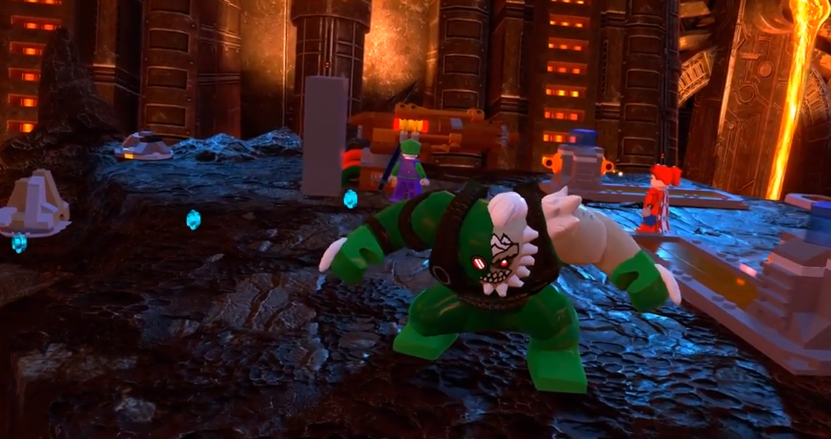 A Look at the LEGO DC Super Villains Hub World