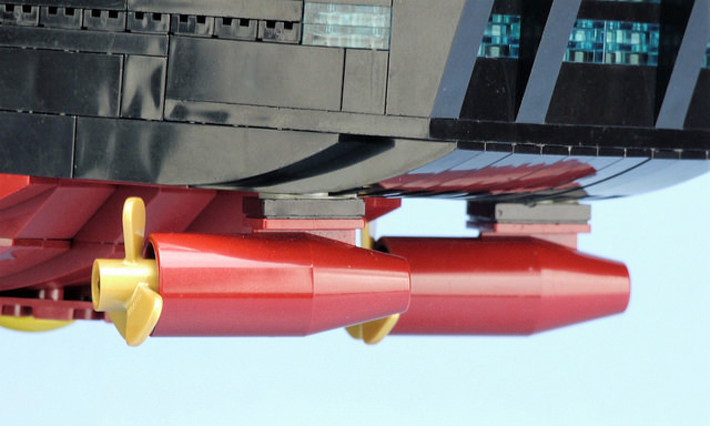 LEGO Ideas Queen Victoria Cruise Ship Gets 10K Support