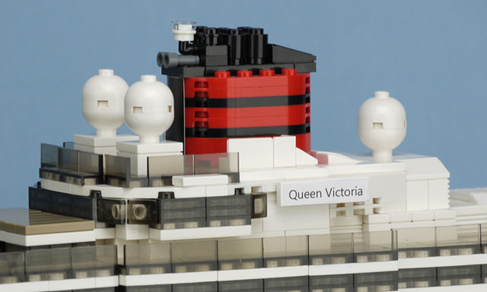 LEGO Ideas Queen Victoria Cruise Ship Gets 10K Support