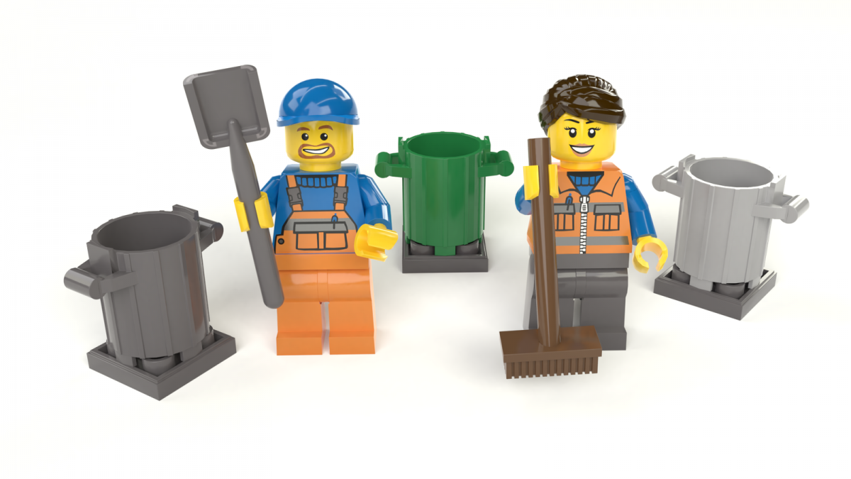 Definitely Support this "LEGO City"-Scale Automated Garbage Truck on ...