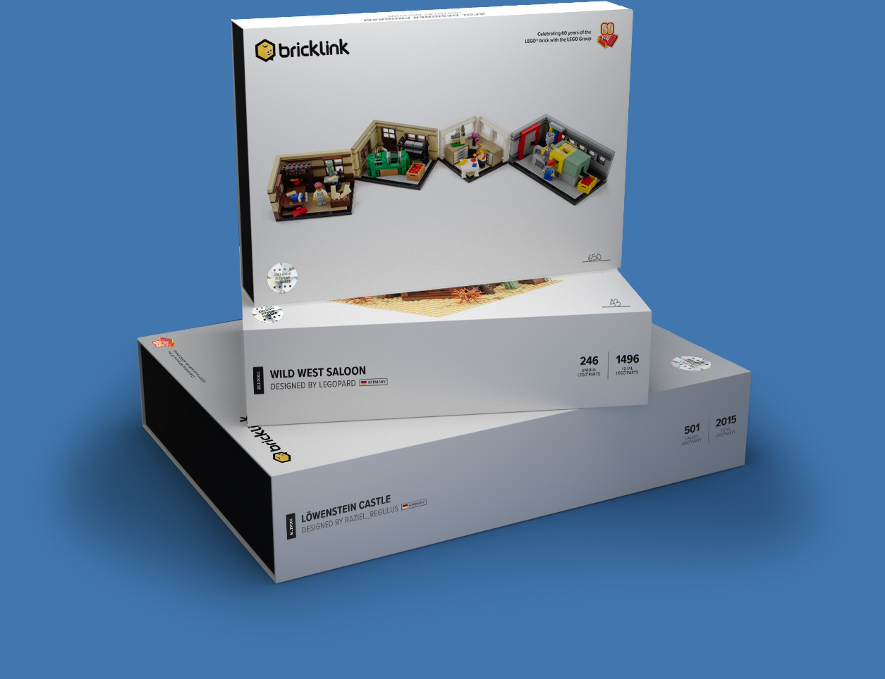 Official Packaging Design for LEGO Bricklink AFOL Designer Program ...