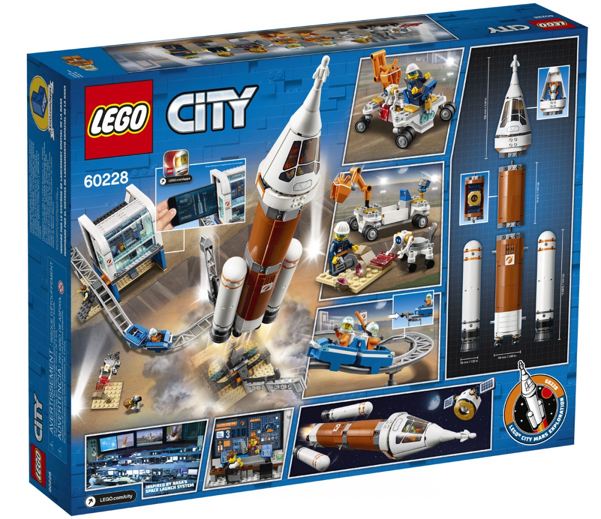 Complete Line of LEGO City Space Sets Revealed