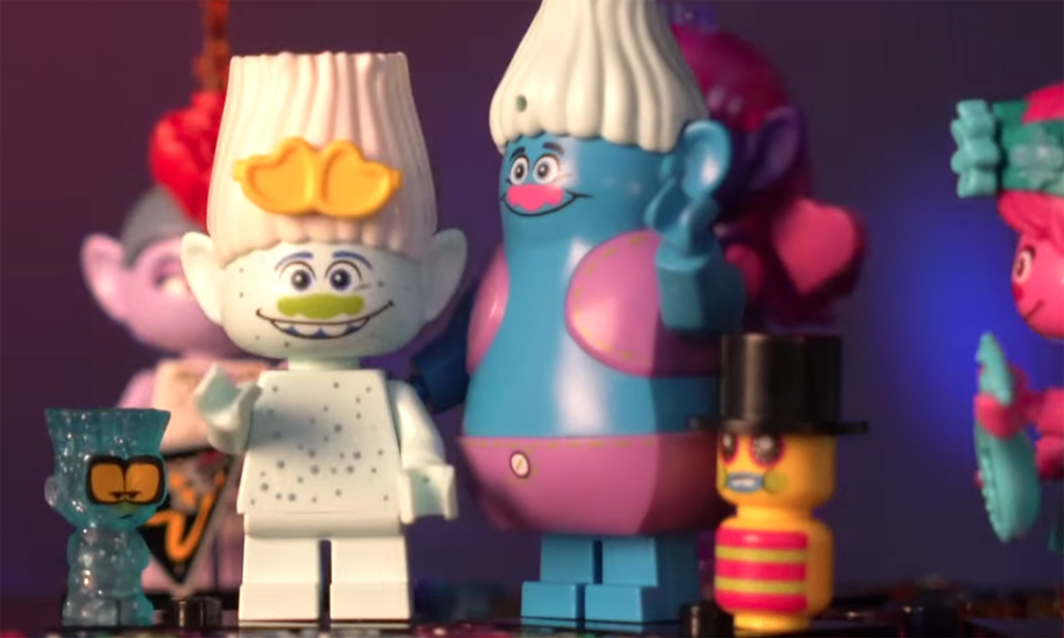 These LEGO Trolls Minifigures Are Quite a Colorful Bunch