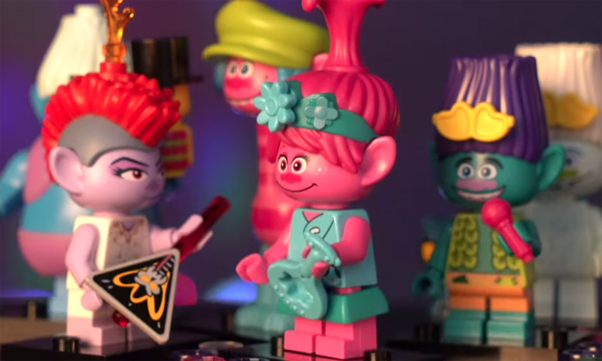 These LEGO Trolls Minifigures Are Quite a Colorful Bunch