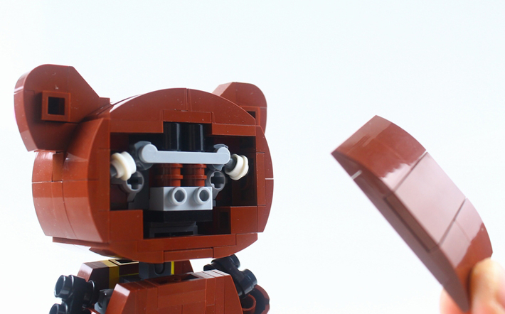 You Can Sleep Well With This Battle-Ready LEGO Teddy Bear MOC