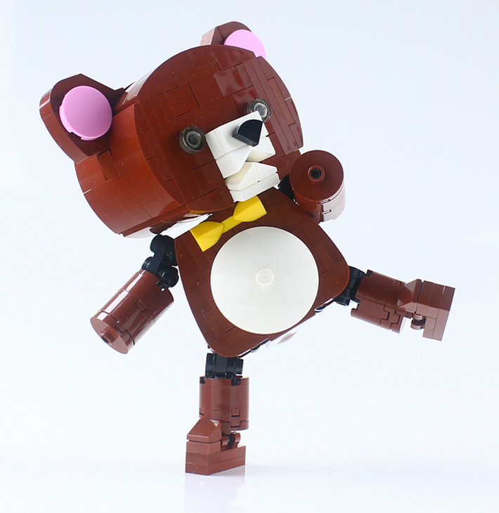 You Can Sleep Well With This Battle-Ready LEGO Teddy Bear MOC