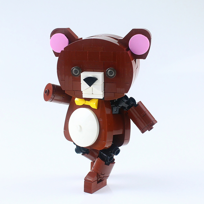 You Can Sleep Well With This Battle-Ready LEGO Teddy Bear MOC