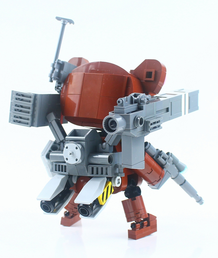 You Can Sleep Well With This Battle-Ready LEGO Teddy Bear MOC