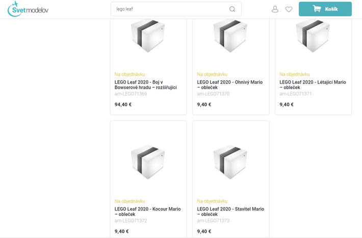 LEGO Super Mario Outfits Set Names Revealed