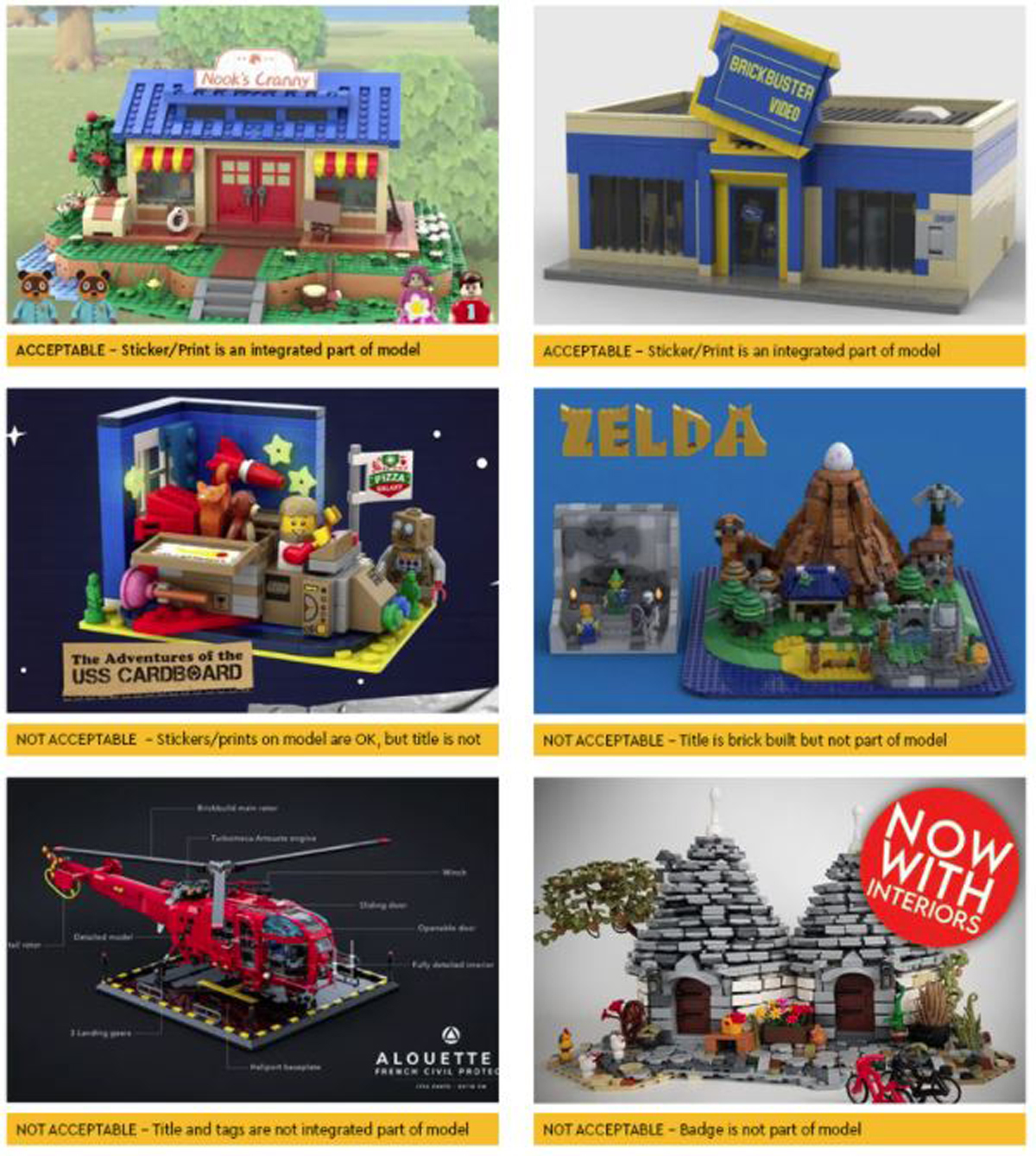 The LEGO Ideas Website Now Has a New Look- New Rules To Apply