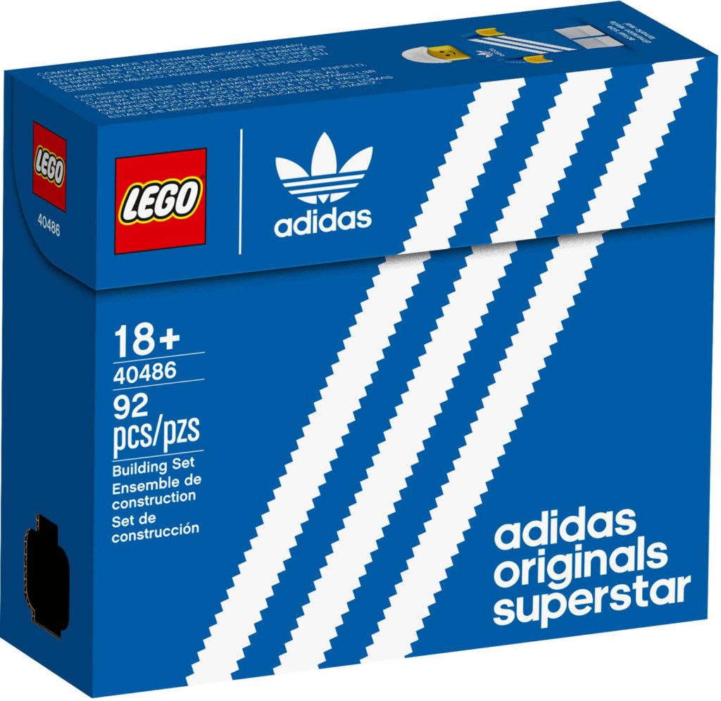 LEGO Mini Adidas Originals Superstar (40486) Officially Revealed