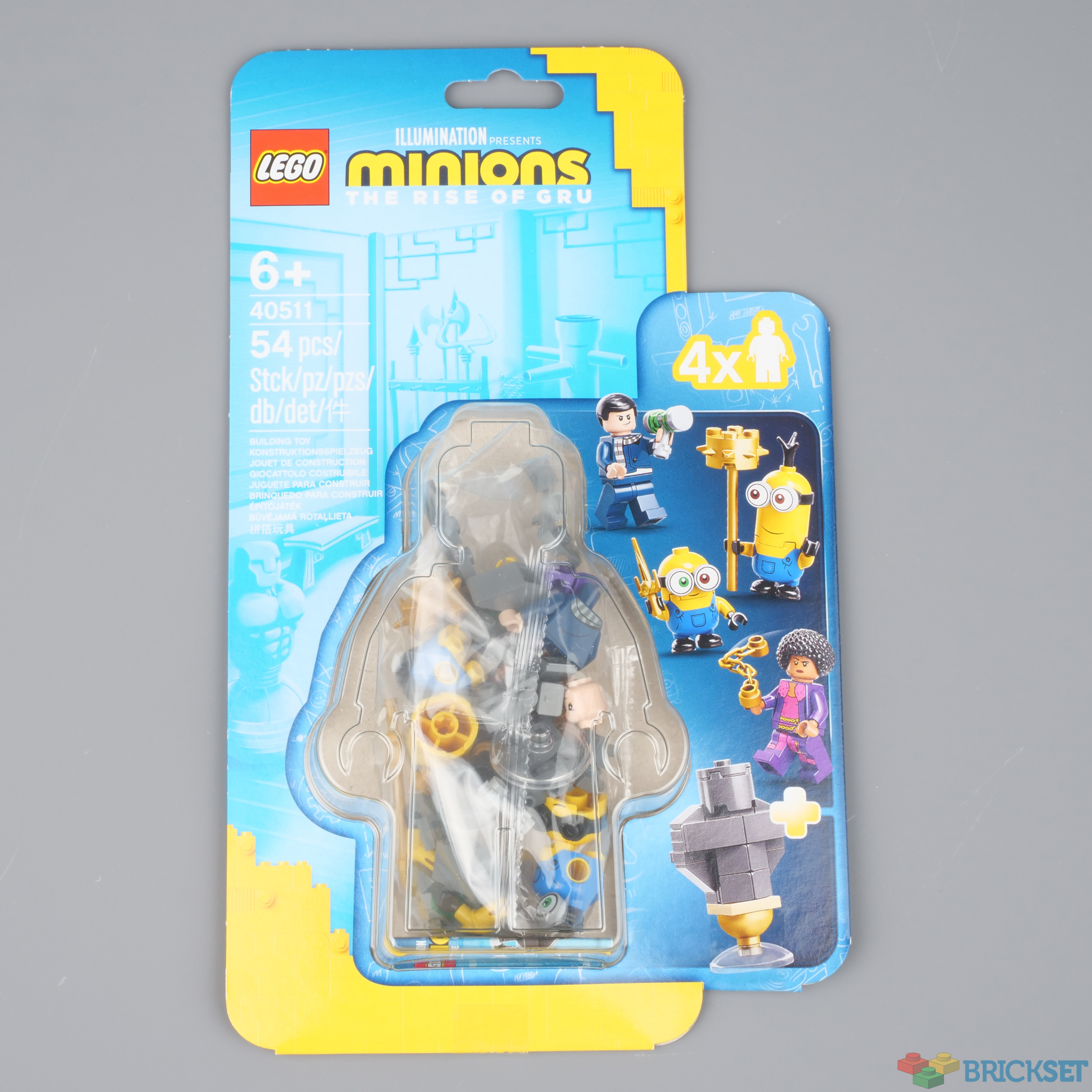 LEGO Minions Kung Fu Training Minifigure Pack (40511) Revealed