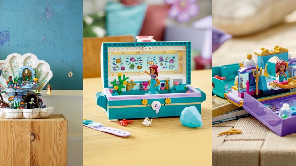 LEGO Disney The Little Mermaid Sets Officially Revealed