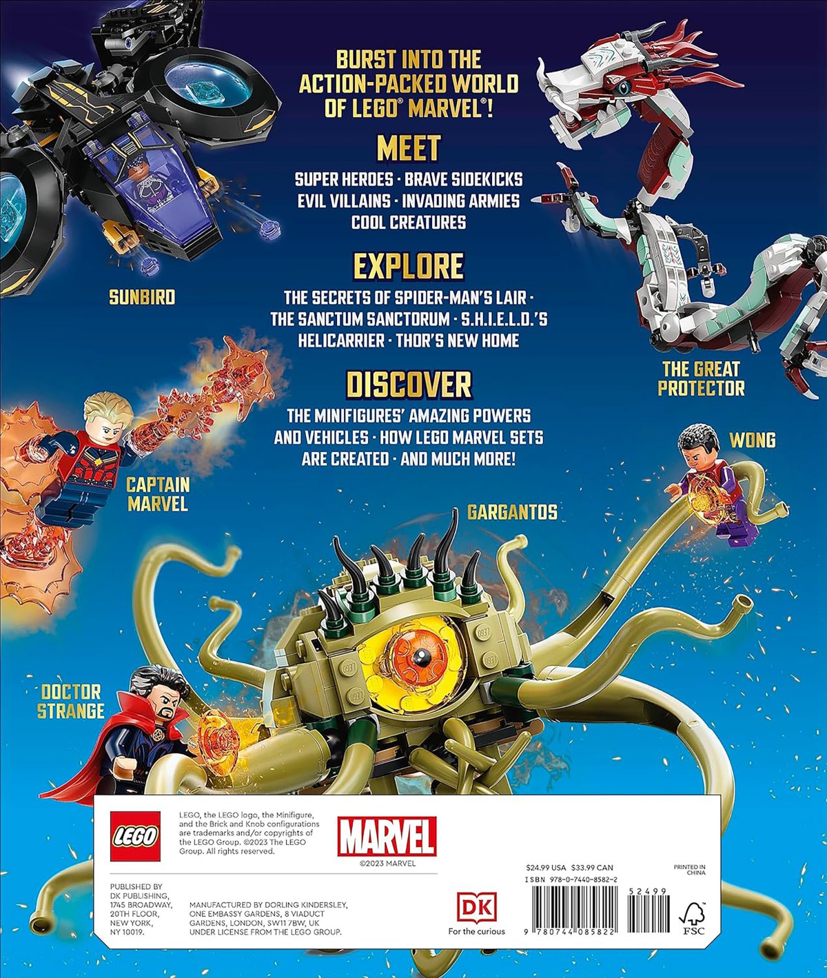 LEGO Marvel Visual Dictionary 2023 Offers an Exclusive Minifigure