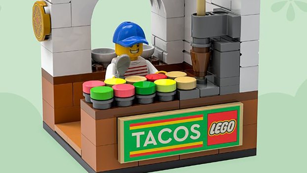 LEGO Taco Stand GWP Set Available in Mexico From May 12