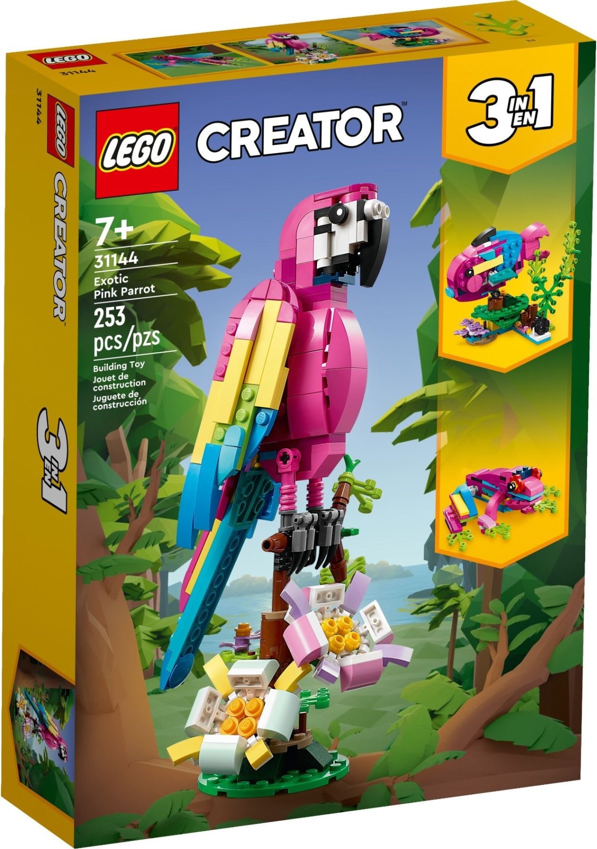 The LEGO Exotic Pink Parrot 31144 is One Vibrant Set You Don't Want to Miss