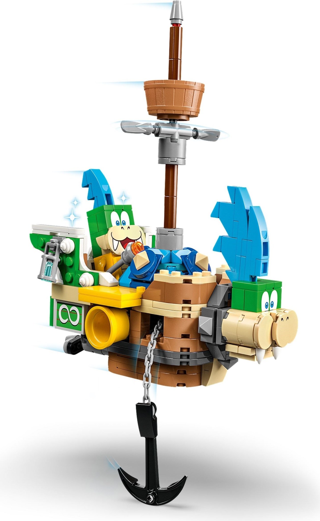 LEGO Super Mario 71427: Sail to a New Adventure with Larry's and Morton ...