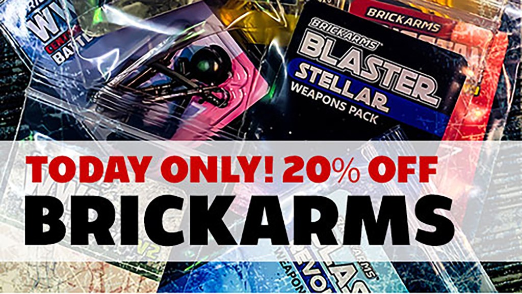Unlock Savings on Custom LEGO BrickArms - 20% Off Now!