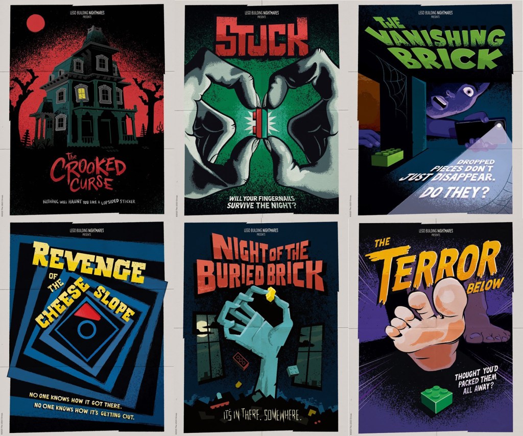 These 6 Funny LEGO Horror Posters Are a LEGO Fan's Worst Nightmare