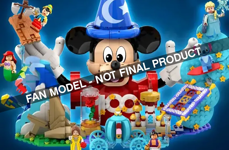 Exciting News: LEGO Ideas Disney Magic Set on the Horizon Tentatively ...