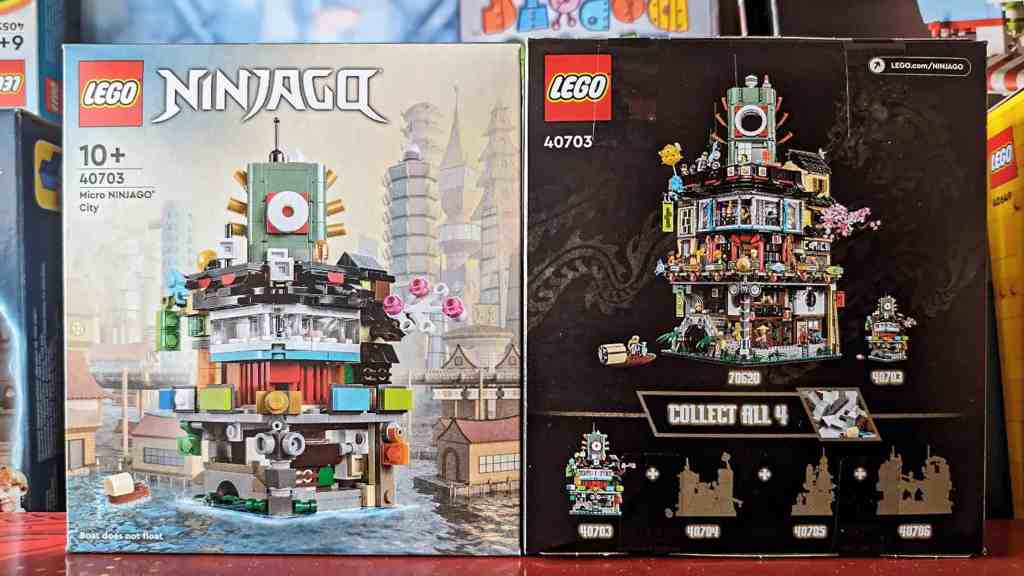Discover Exclusive LEGO NInjago Micro Ninjago City 40703 - Unveiling ...