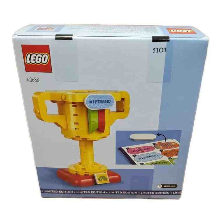Celebrate Your Victory with the LEGO Trophy Award 40688 | Coming Soon!