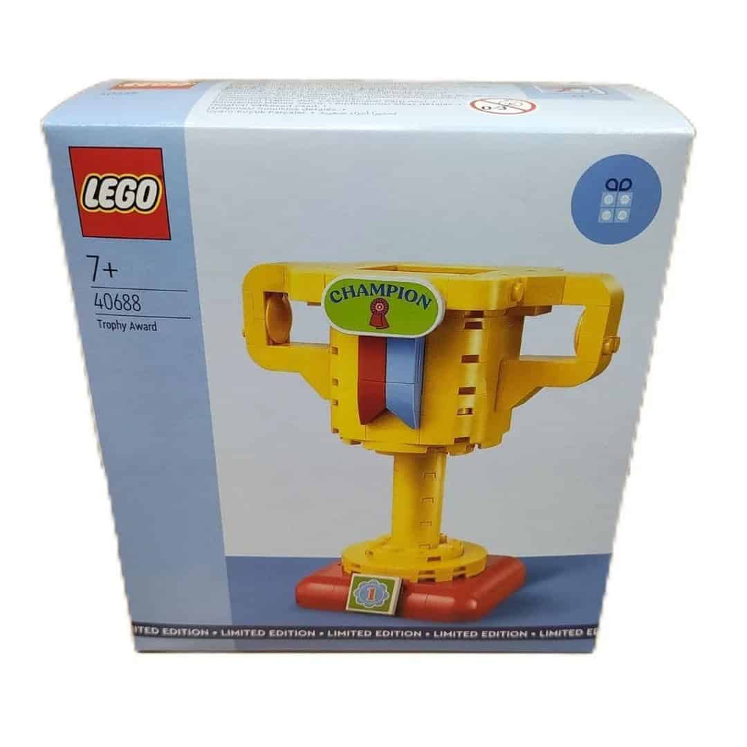 Celebrate Your Victory with the LEGO Trophy Award 40688 | Coming Soon!