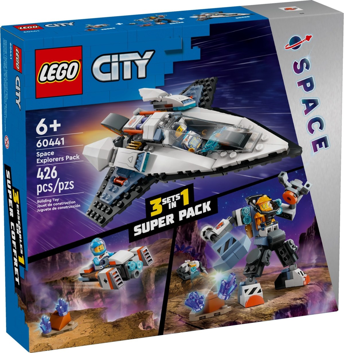 Embark on an Epic Adventure with LEGO City Space Explorers Pack 60441 ...