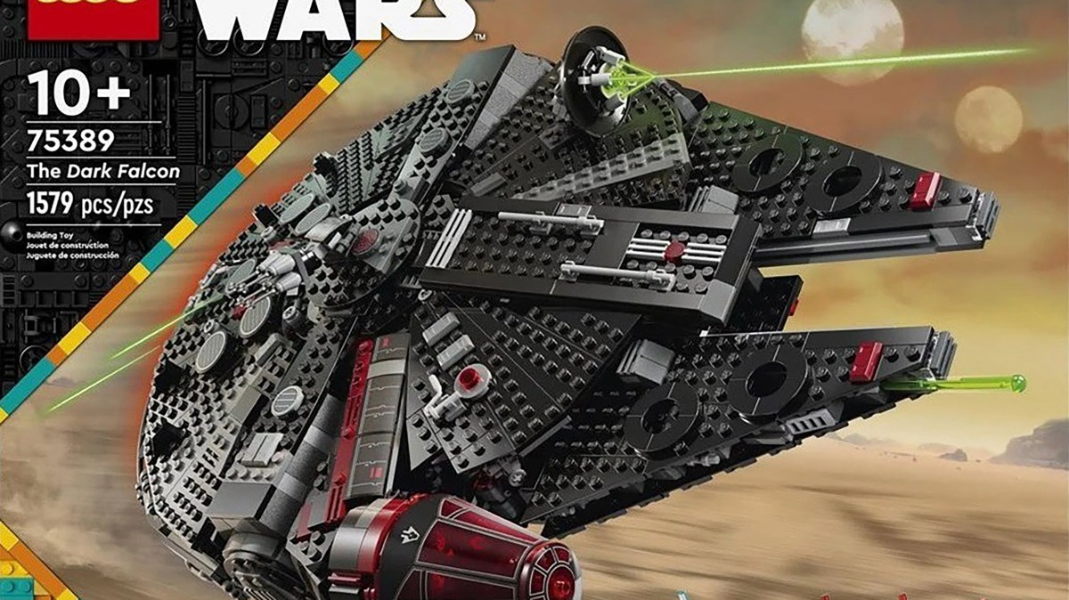 Unlock 2x the Excitement: LEGO Star Wars The Dark Falcon & TIE Fighter ...